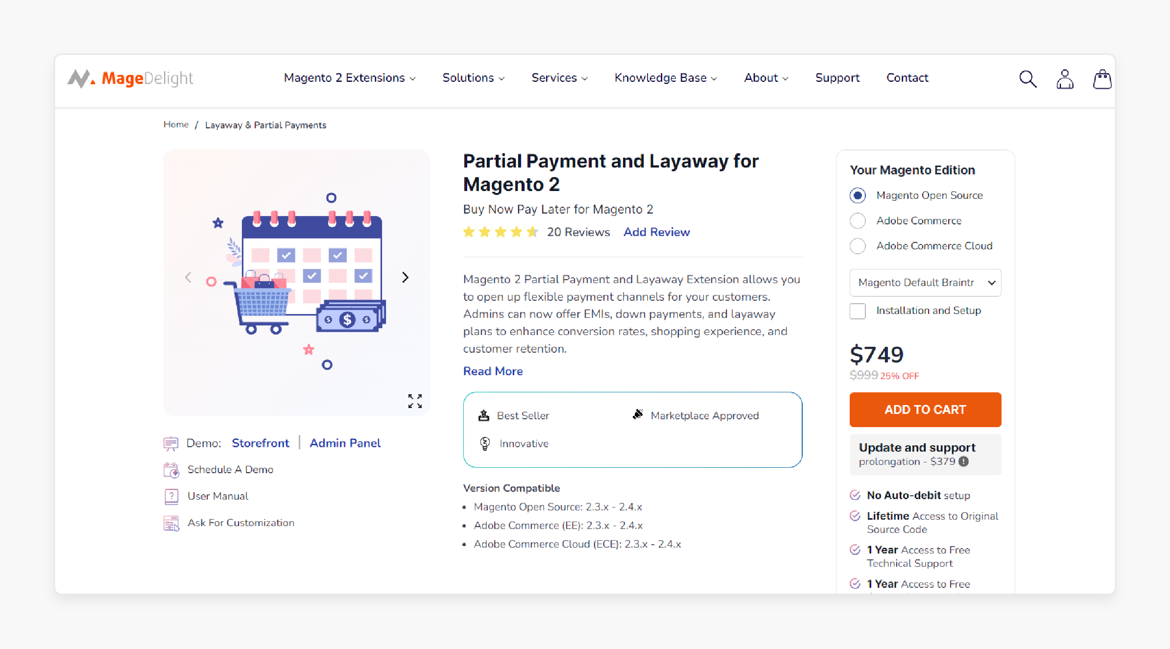 5 Best Magento 2 Layaway Extensions for Partial Payment