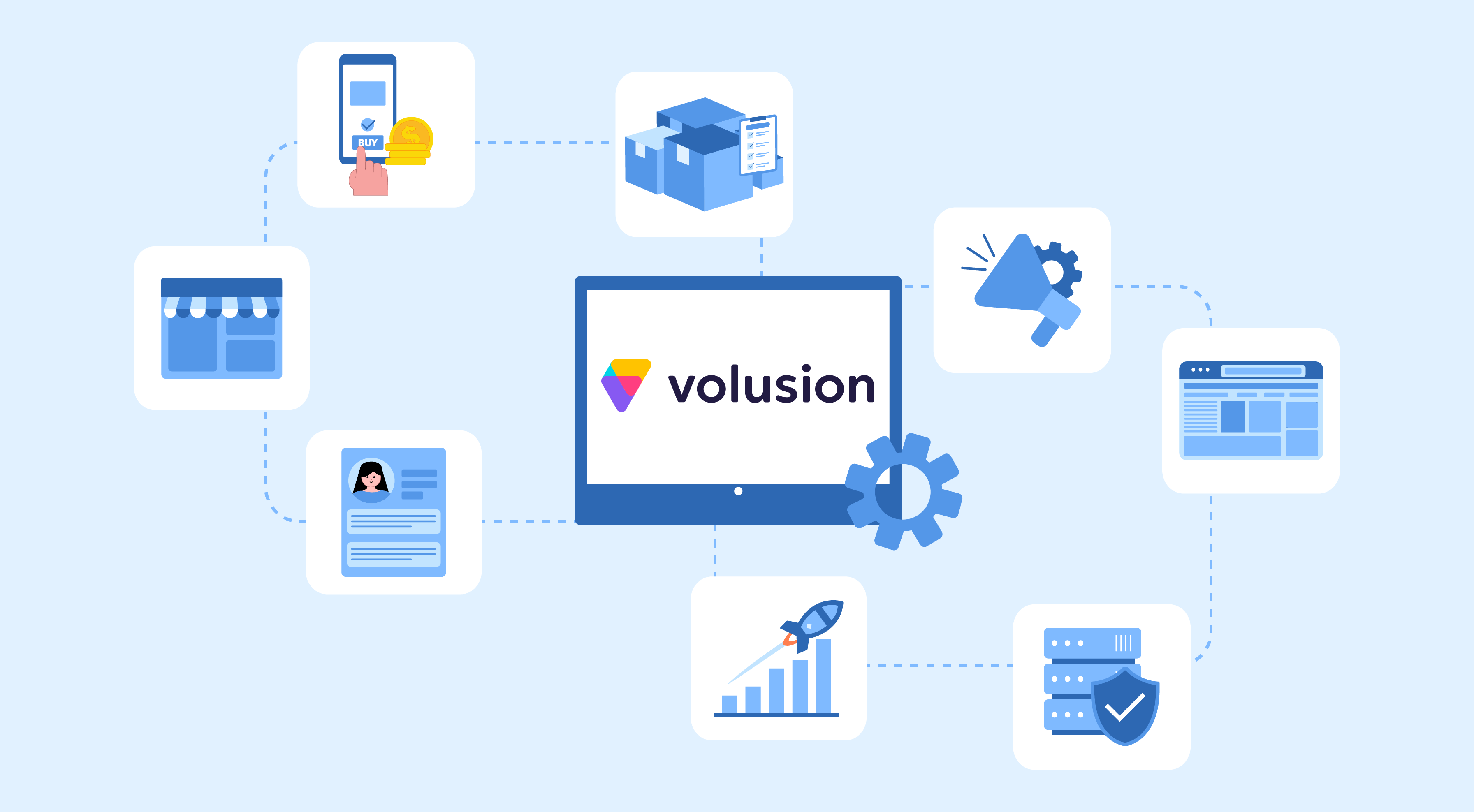 Similarities and Differences between Magento vs Volusion